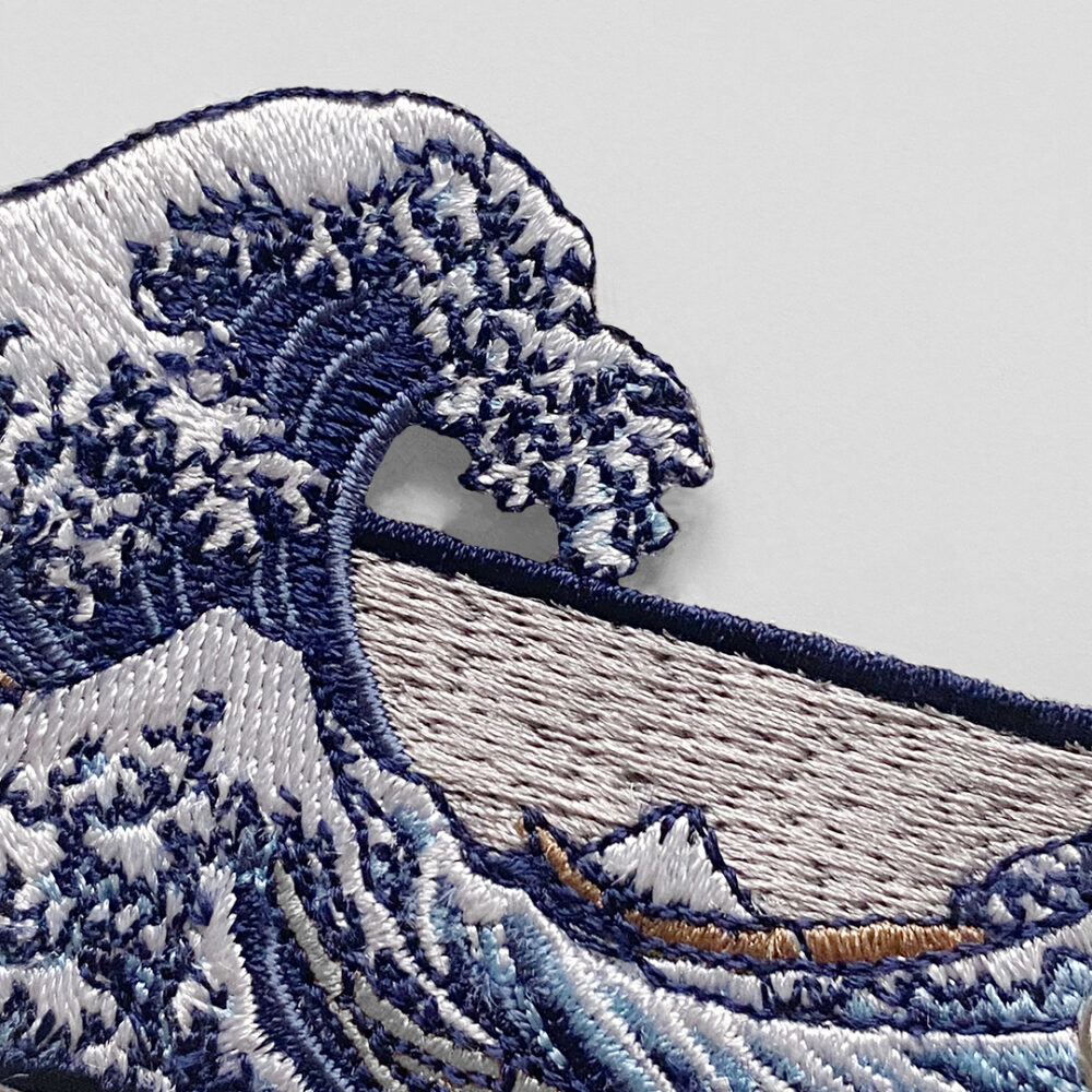 Transforming Classic Paintings into Embroidered Patches - Patch Factory